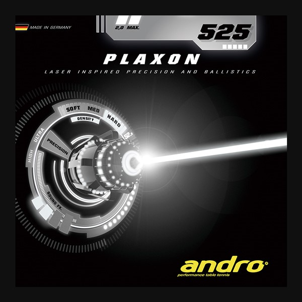 ANDRO Rubber Plaxon 525 Table Tennis Rubber – SP x SPORT