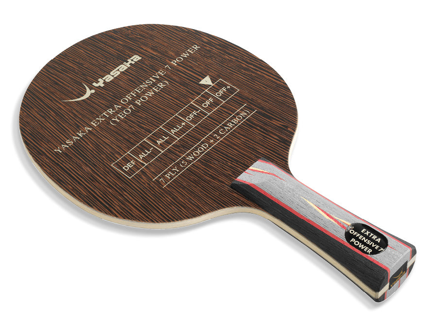 Yasaka EXTRA OFFENSIVE 7 POWER Table Tennis Blade – SP x SPORT
