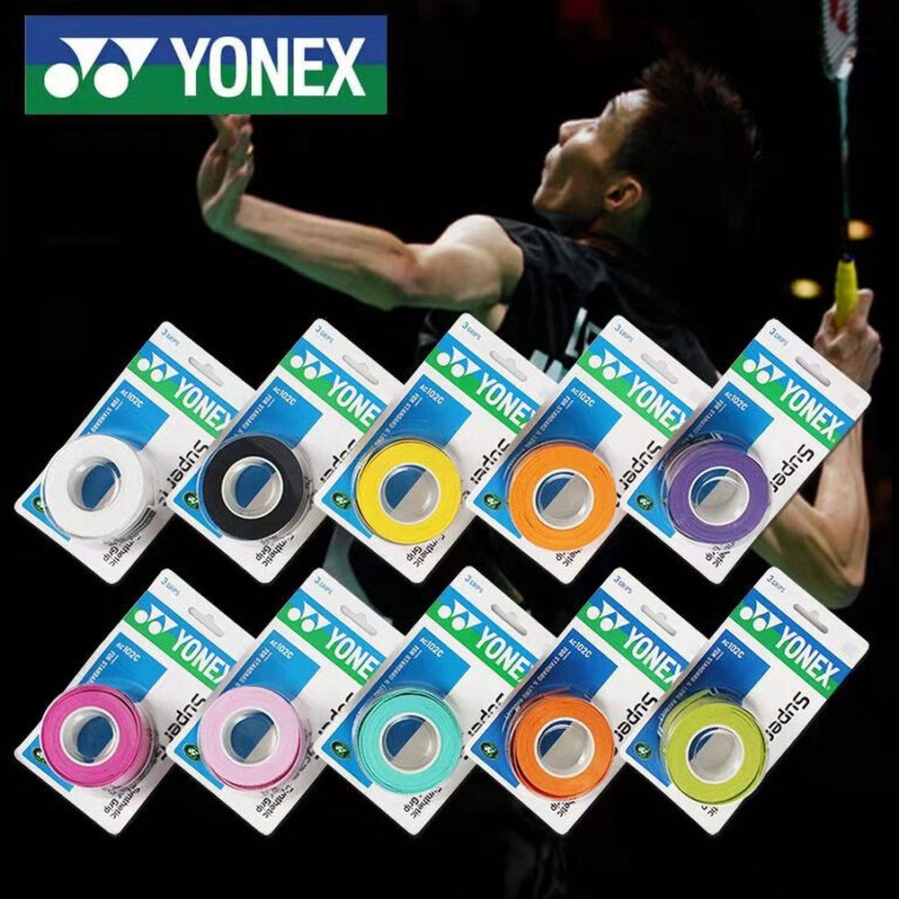 Yonex Super Grap AC102C/EX Over Grip Tape (3 Pack) – SP x SPORT