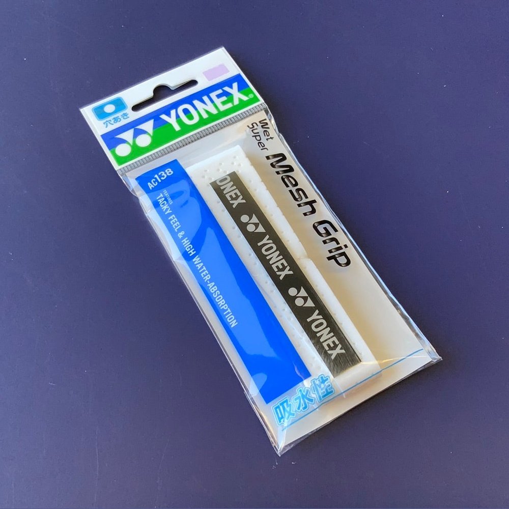 Yonex Wet Super Mesh Grip AC138 Over Grip Tap – SP x SPORT