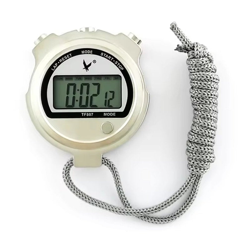 LEAP Metal Shell Digital Electronic Mini Stopwatch Large Screen Watch ...