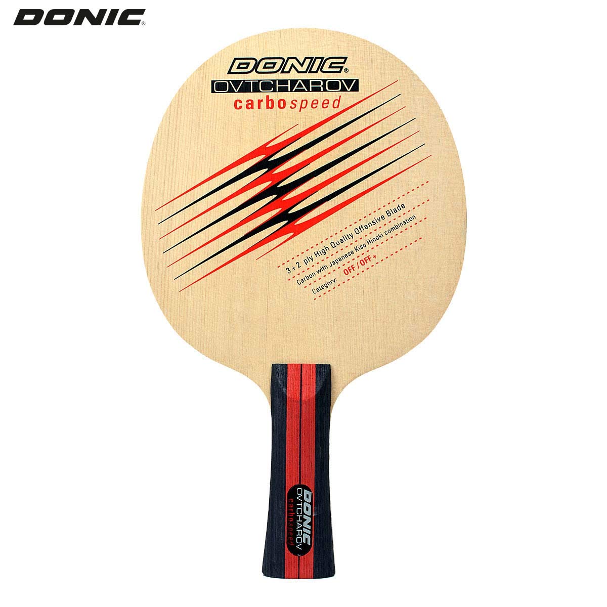 DONIC Ovtcharov Carbo Speed Offensive (85g) Table Tennis Blade – SP x SPORT
