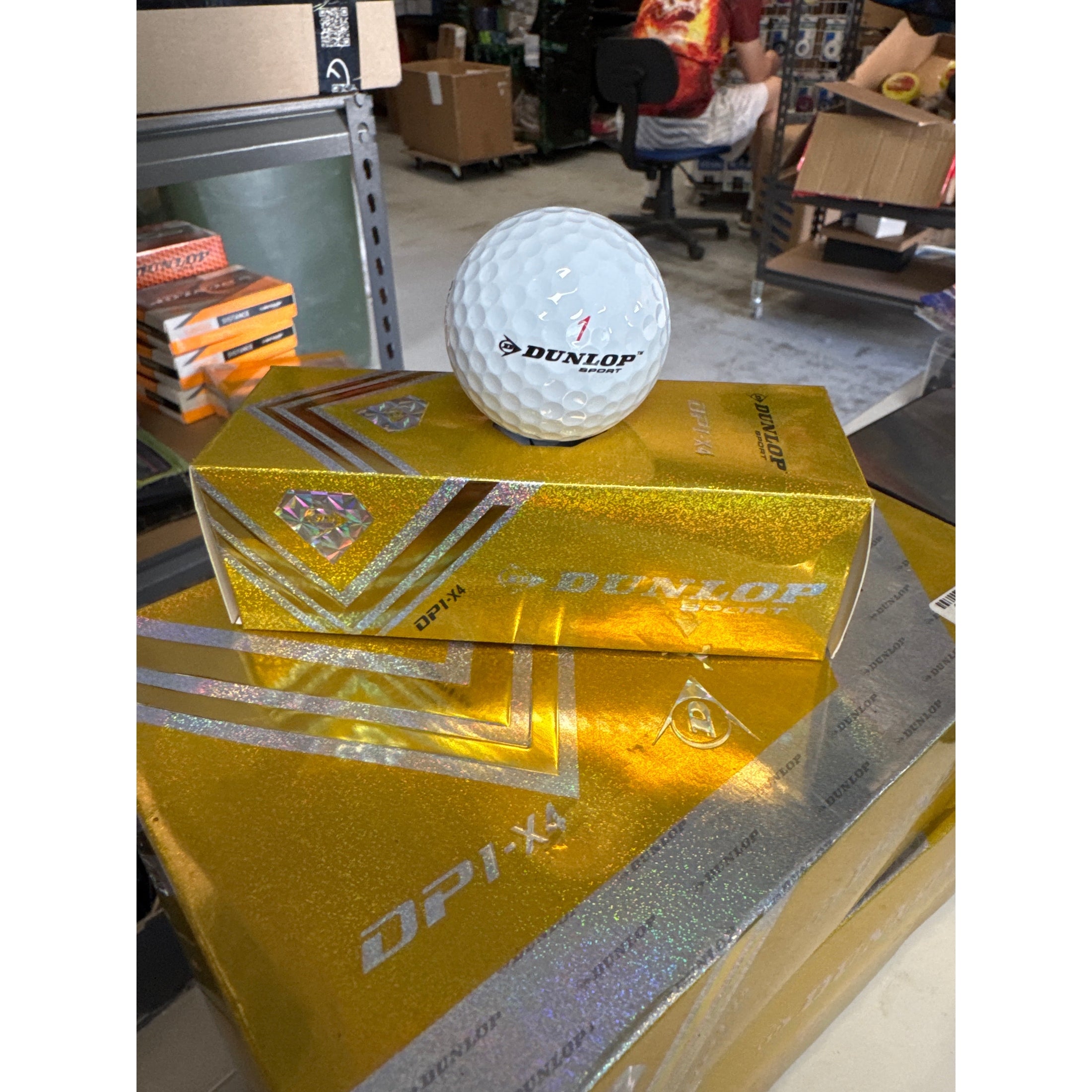 DUNLOP DP1-x4 Golf Ball （3 PCS PER BOX） – SP x SPORT