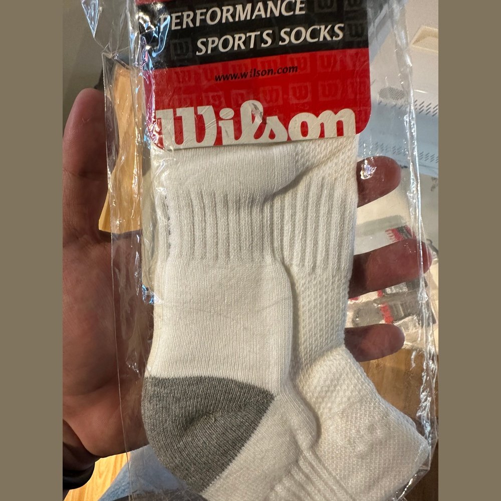 WILSON Short Sport Sock WRYXS083 W/GY – SP x SPORT