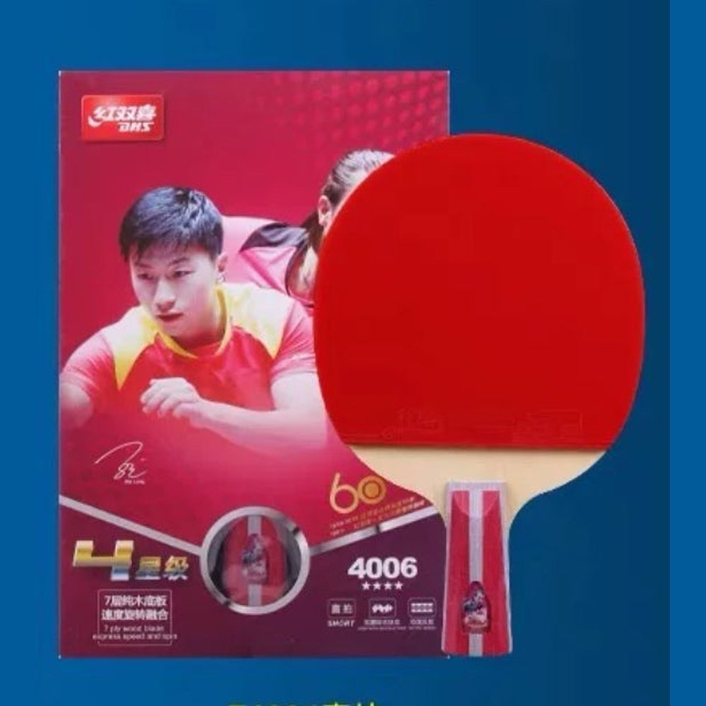 DHS 4 Star H4002,H4006 T4006Table Tennis Bat Racket(Hurricane 3 + G888 – SP x SPORT