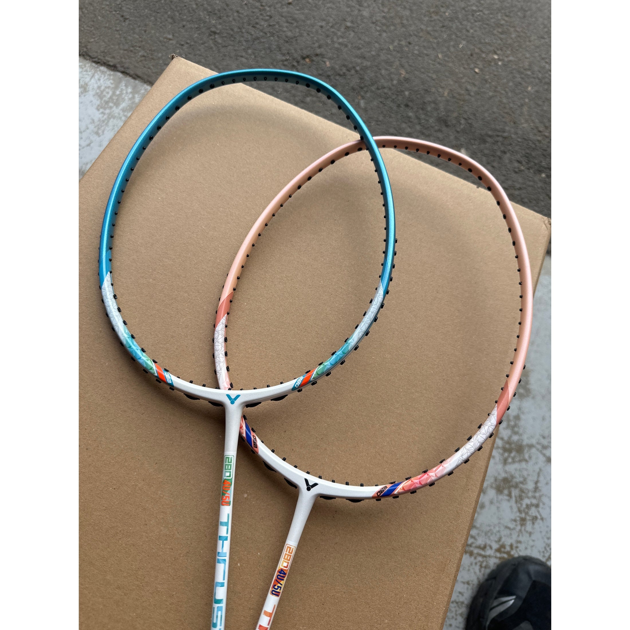 VICTOR Thruster K 280 Power Series G5 Strung Badminton Racket (Availab ...