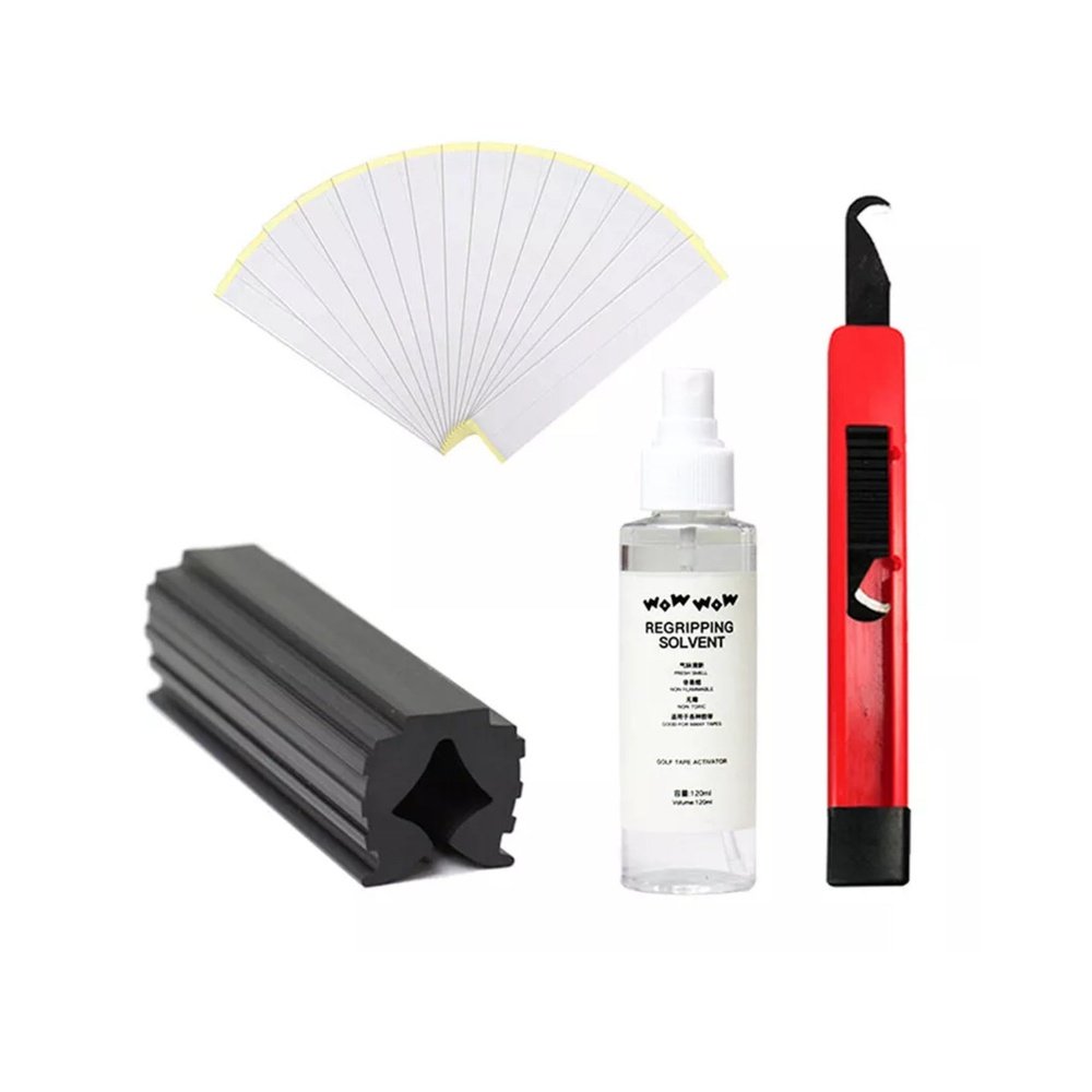 WOWWOW Golf Repair Set Regrip Kit ReGrip Clamp,tool ,Grip Tape 120ml ...
