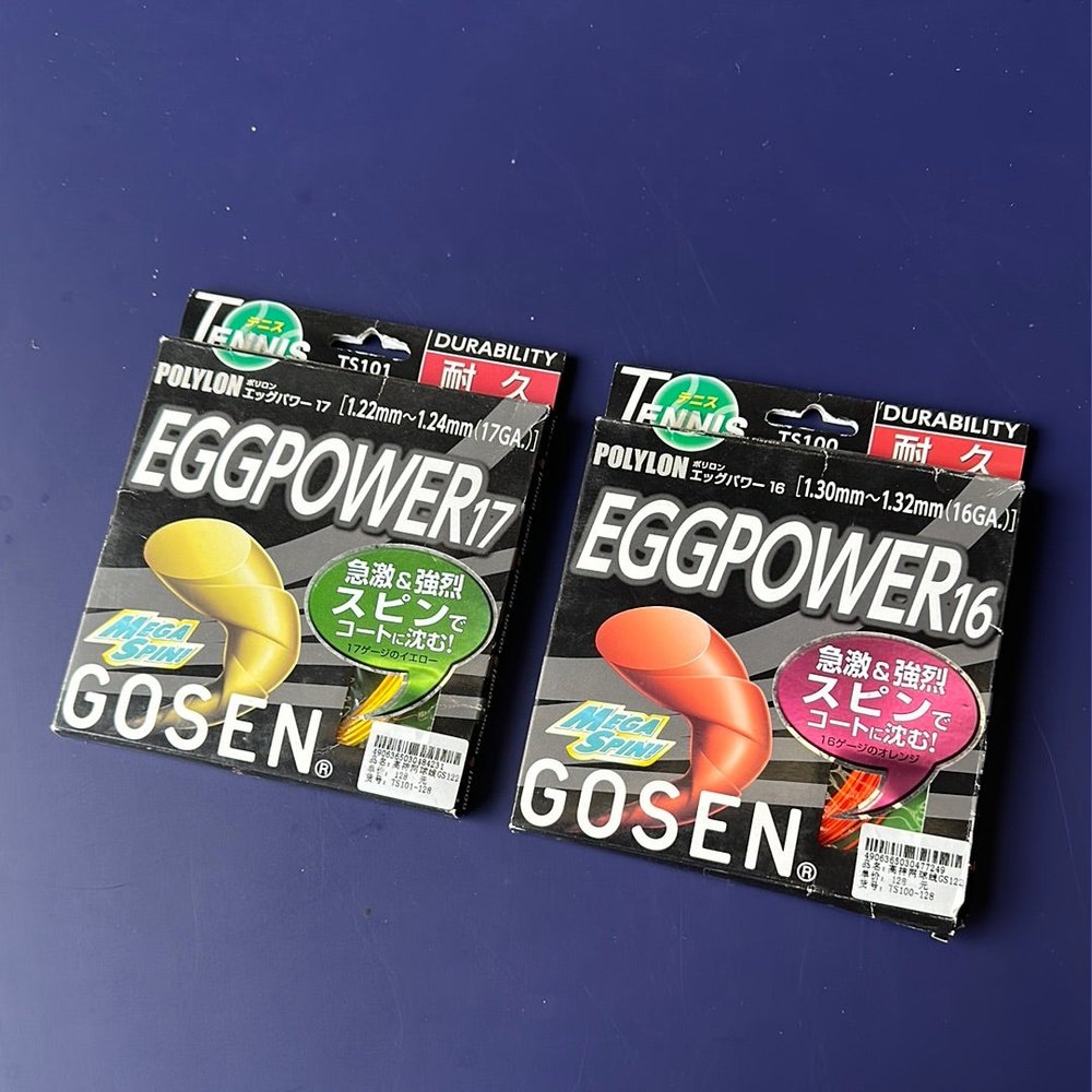 GOSEN EGG POWER Tennis String [1.22mm~1.32mm] – SP x SPORT