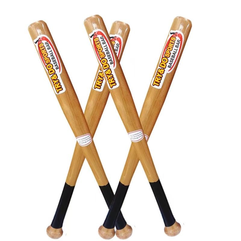 Wooden Baseball Bat 52cm – Durable Training Bat for Kids & Adults | SP ...
