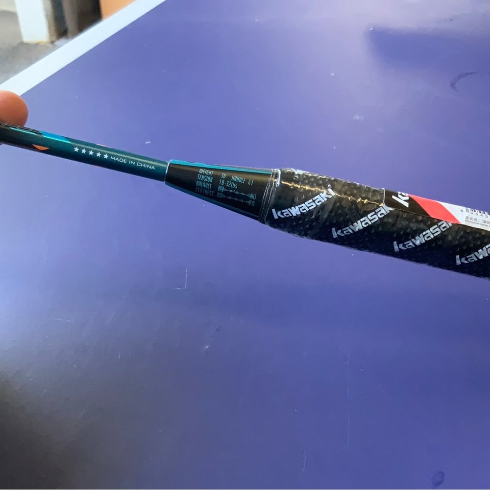 KAWASAKI Force F9 badminton racket 3U G1 max 32lbs – SP x SPORT