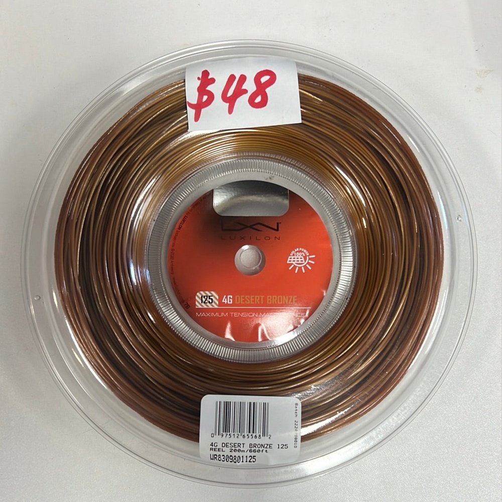 LUXILON Tennis String Reel Stringing Service (Service Only) （Price inc ...