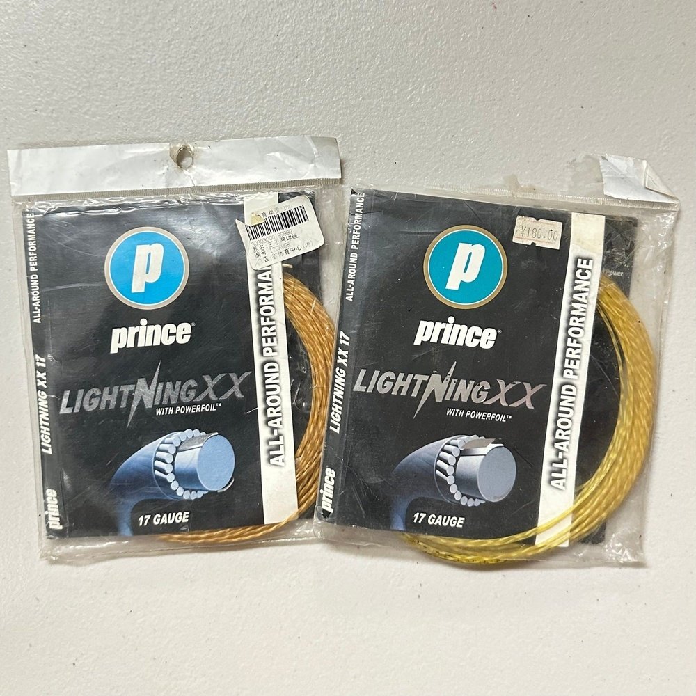 Prince SS Lightning 17 Transpare Tennis String – SP x SPORT