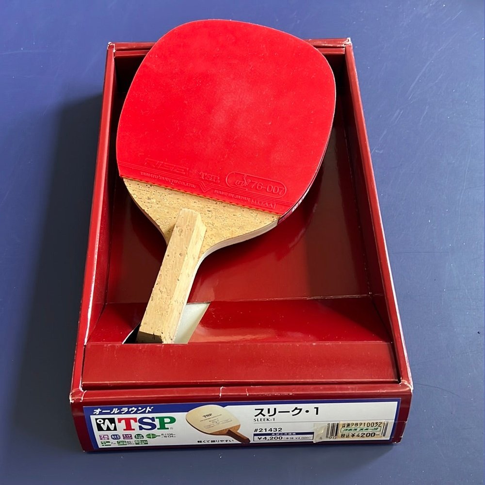 TSP SLEEK-1 Table Tennis Bat (Japanese style handle) – SP x SPORT