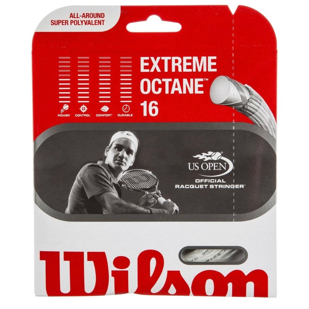 WILSON ULTRA SYNTHETIC GUT 16 Tennis String/ EXTREME OCTANE 16 Tennis ...