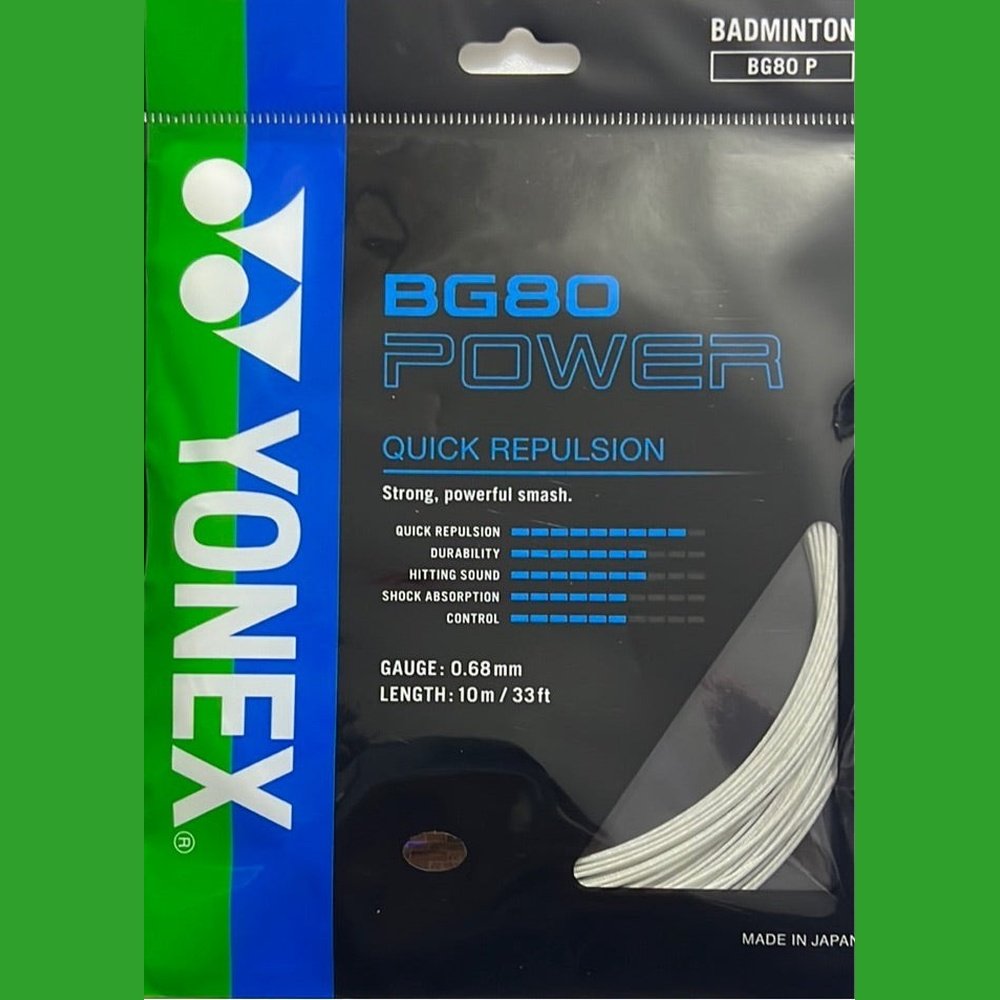 Yonex BG80 POWER Badminton String – SP x SPORT