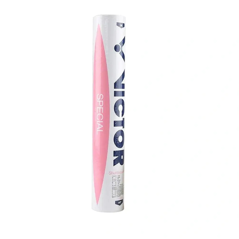 VICTOR Special Pink Badminton Shuttlecocks | SP x SPORT