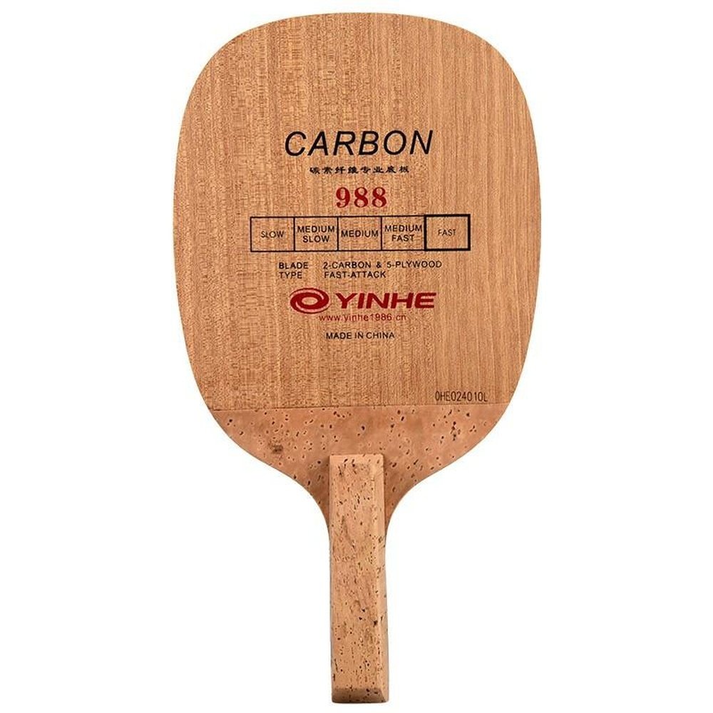 YINHE 988 Carbon (JS Fast attack) Table Tennis Blade Japanese Penhold ...