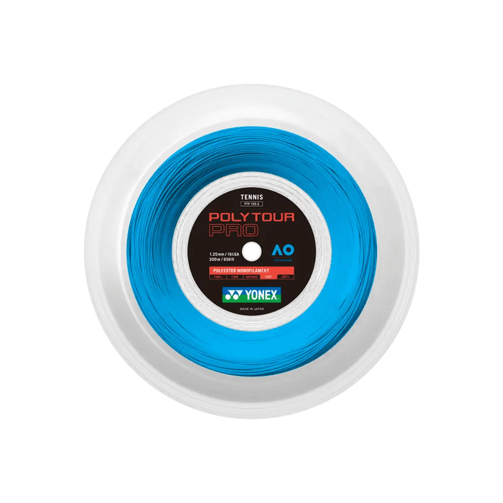 Yonex Tennis String POLY TOUR Pro 125 200M Reel PTP 125 Made in Japan ...